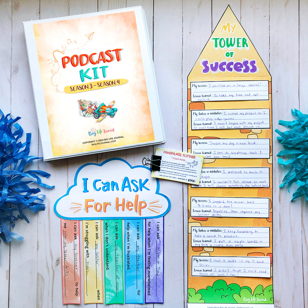Podcast Season 3 & 4 Activity Kit PDF (ages 5-11) – Big Life Journal