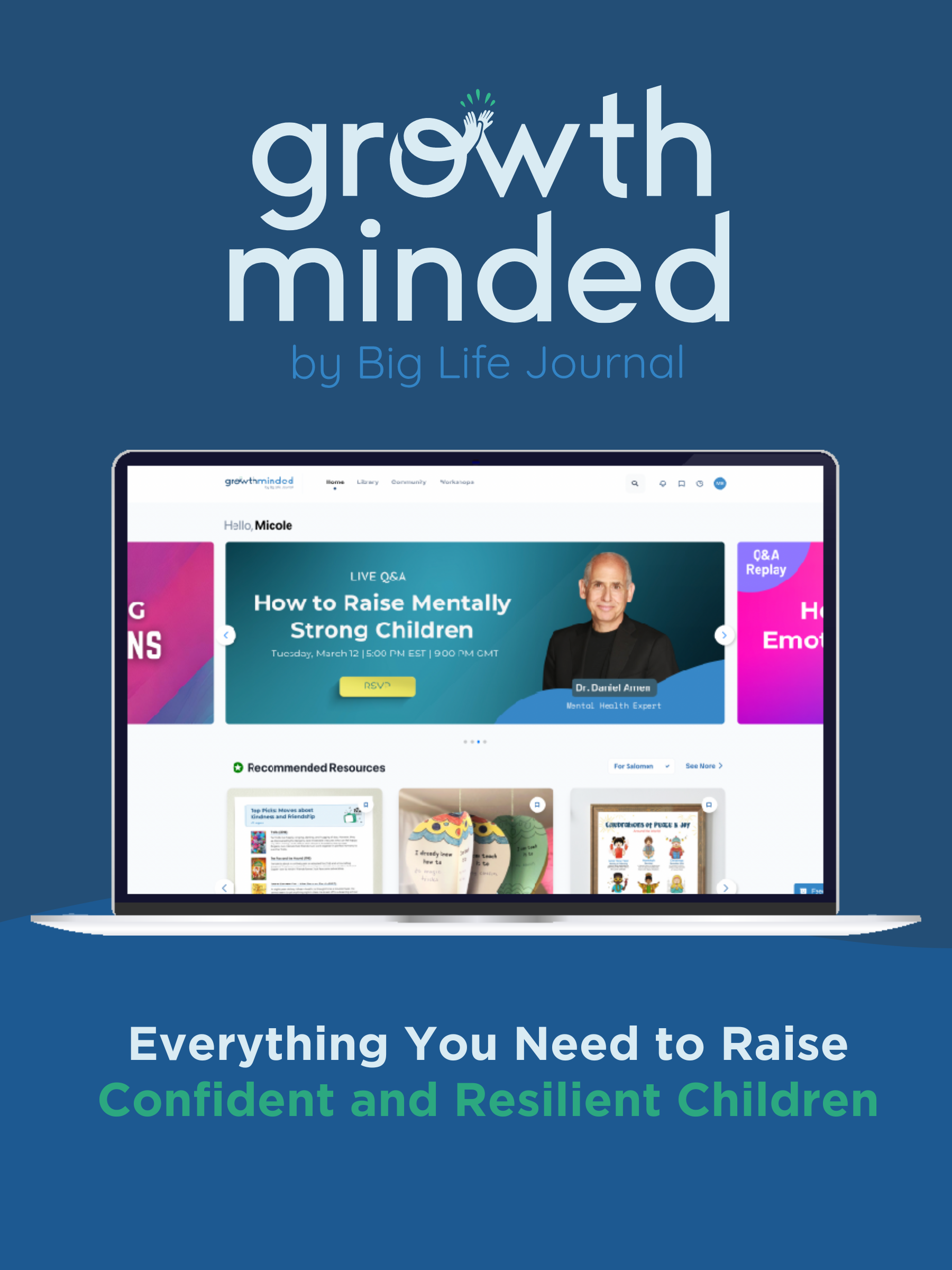 GrowthMinded Membership – Big Life Journal