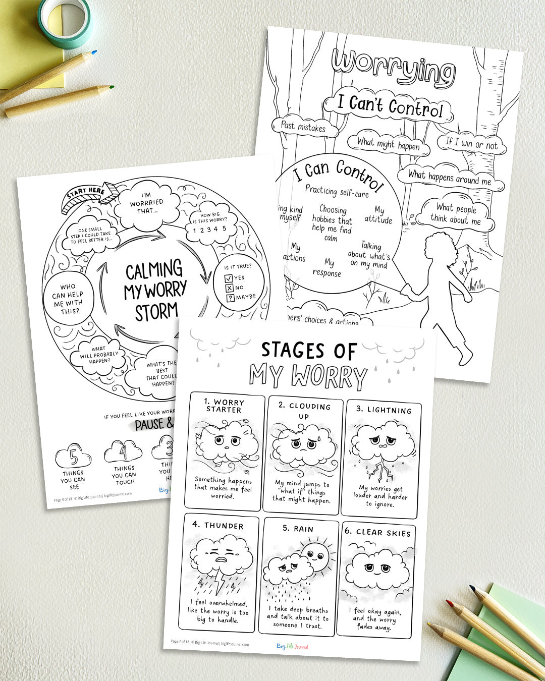 Worry Toolbox Kit PDF (ages 5-12) – Big Life Journal