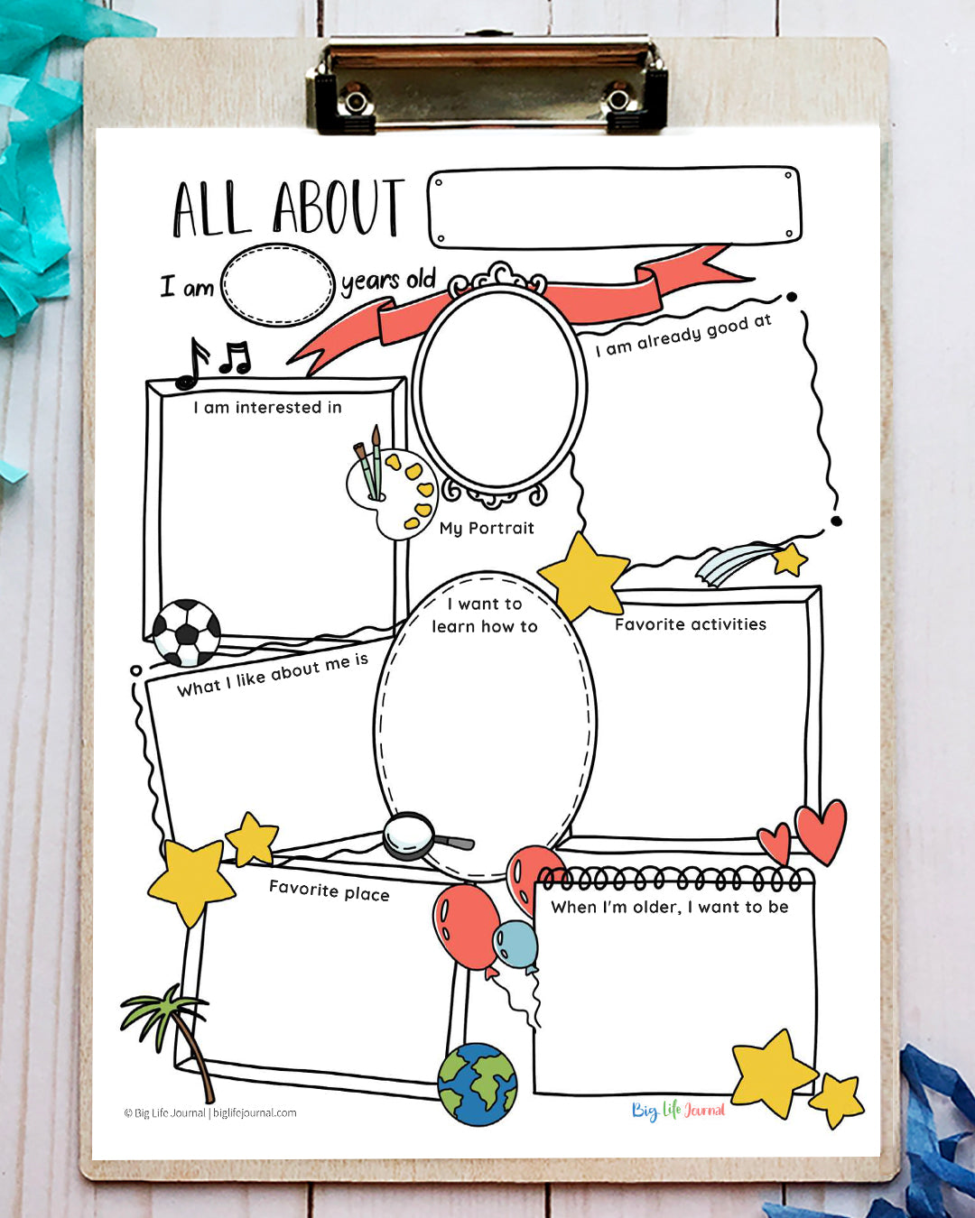 Confidence & Self-Esteem Kit PDF (ages 5-11) – Big Life Journal