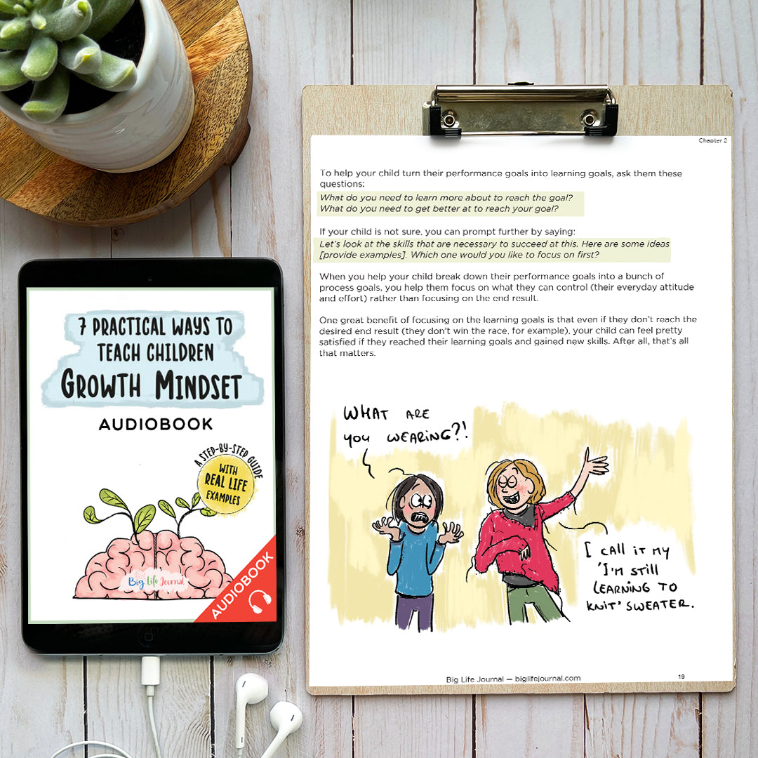 Growth Mindset Parenting eBook PDF + Audiobook Bundle – Big Life Journal