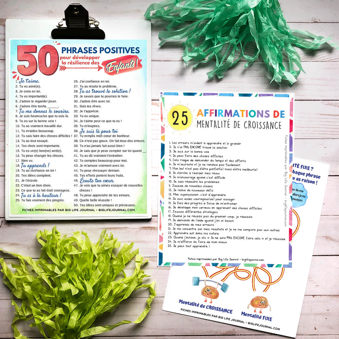 Kit pour développer une mentalité de croissance (5-11 ans)#N#– Big Life ...