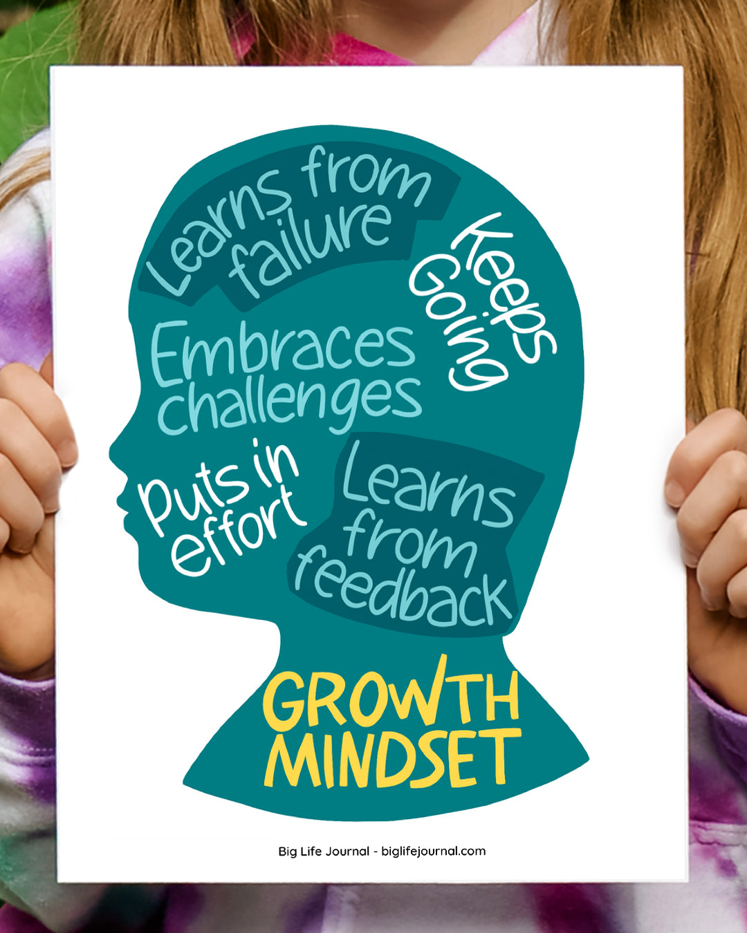 Growth Mindset Poster (PDF) – Big Life Journal
