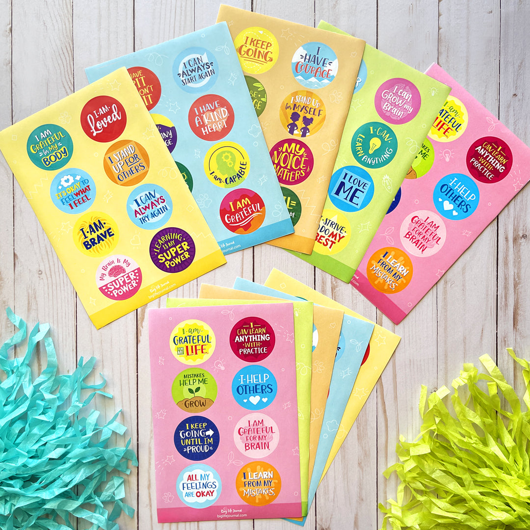 Growth Mindset Stickers – Big Life Journal